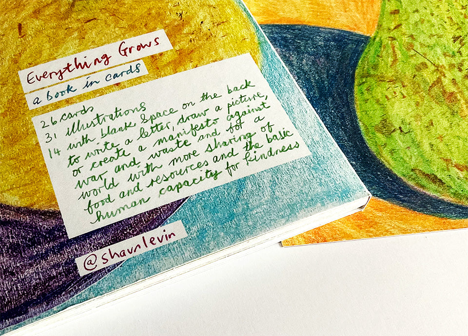 Everything Grows: A Book in Cards – Writing Maps: Creative Writing ...