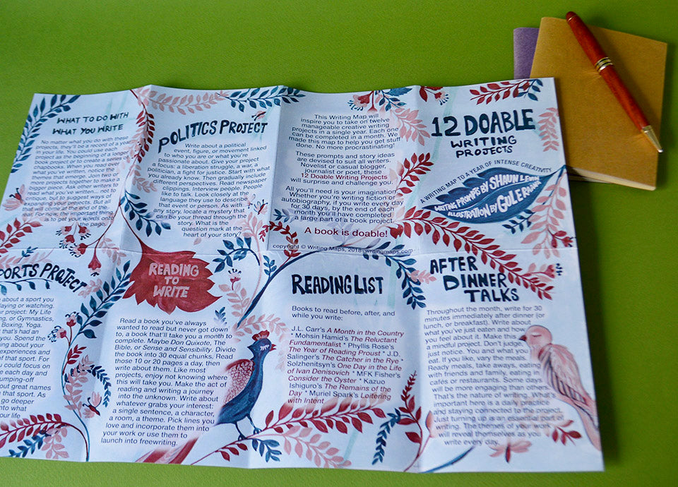 12 Doable Writing Projects – Writing Maps: Creative Writing Prompts and ...