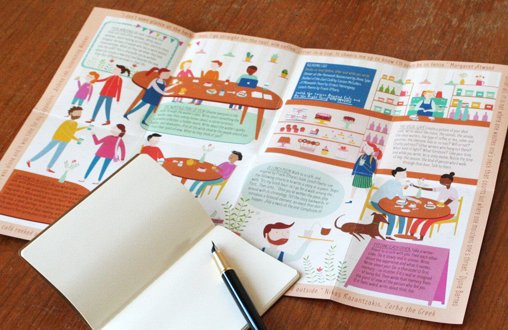 The Café Writing Map – Writing Maps: Creative Writing Prompts and Ideas ...